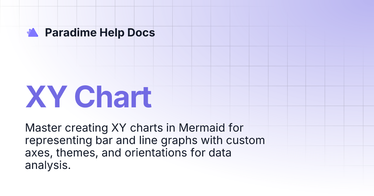 XY Chart | Paradime Help Docs